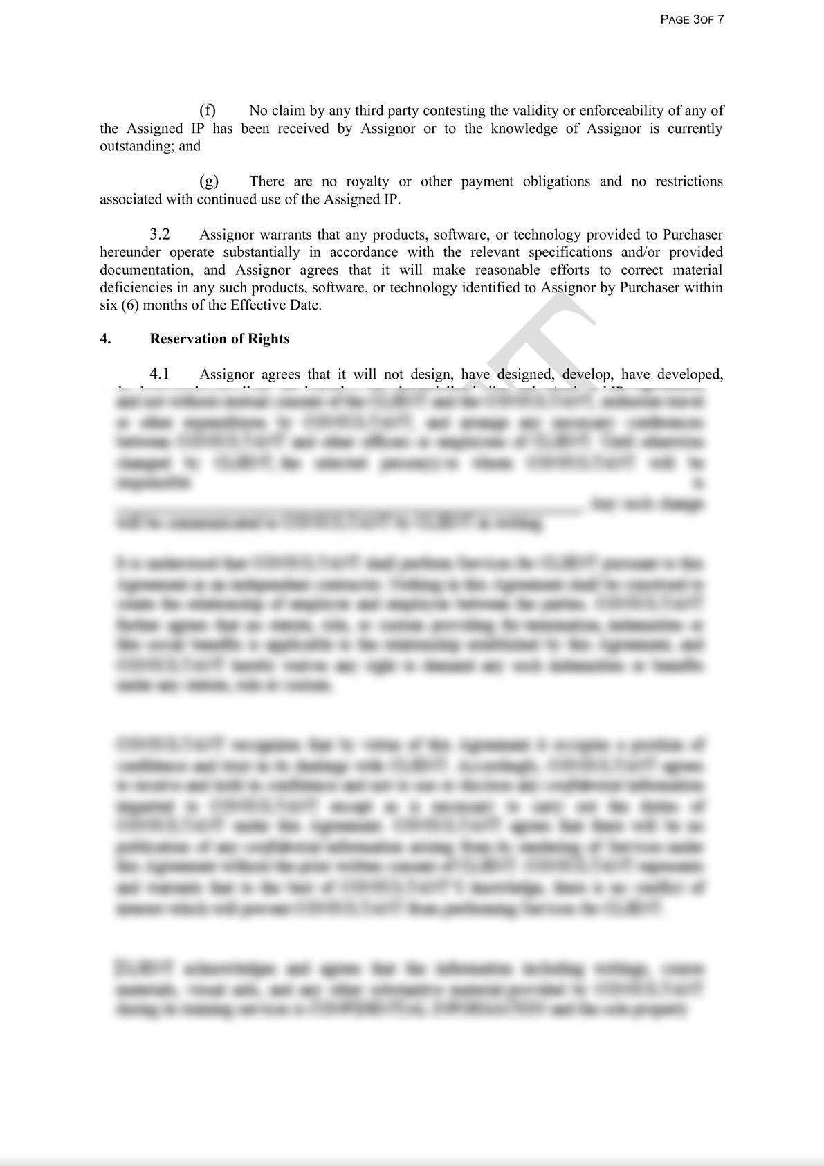 Lexub - Intellectual Property Assignment Agreement | United States Lexub - Intellectual Property Assignment Agreement | United States